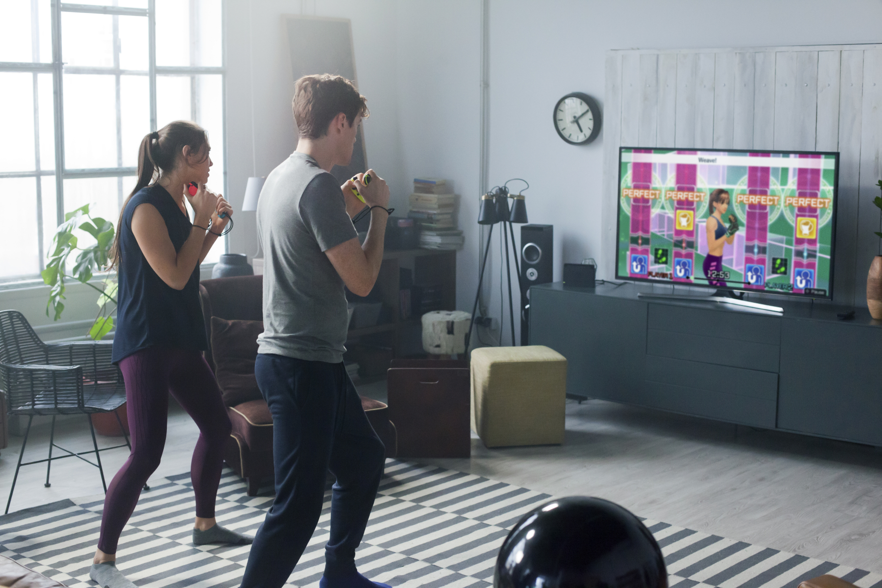 Combate los excesos de la Navidad con Fitness Boxing para Nintendo Switch