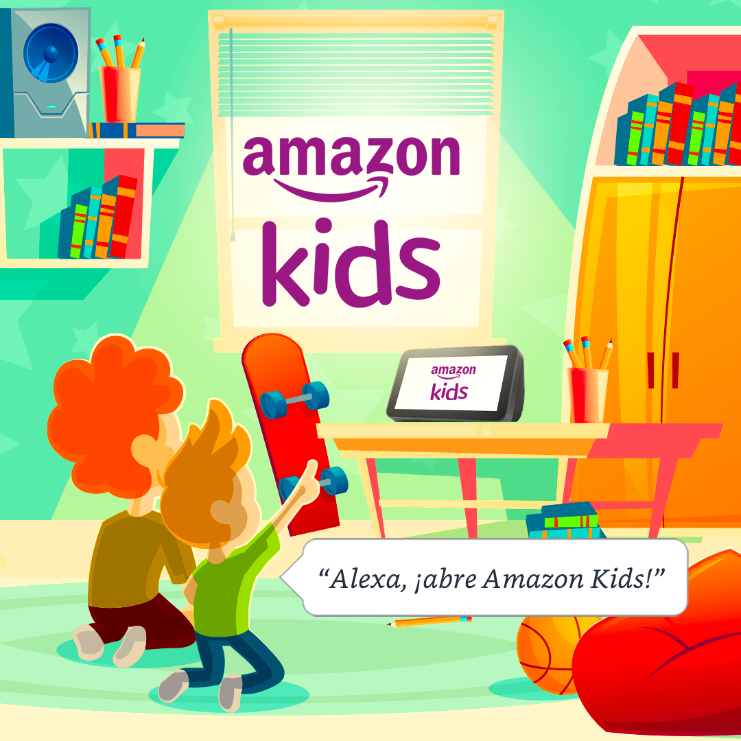 Amazon Kids en Alexa llega a España