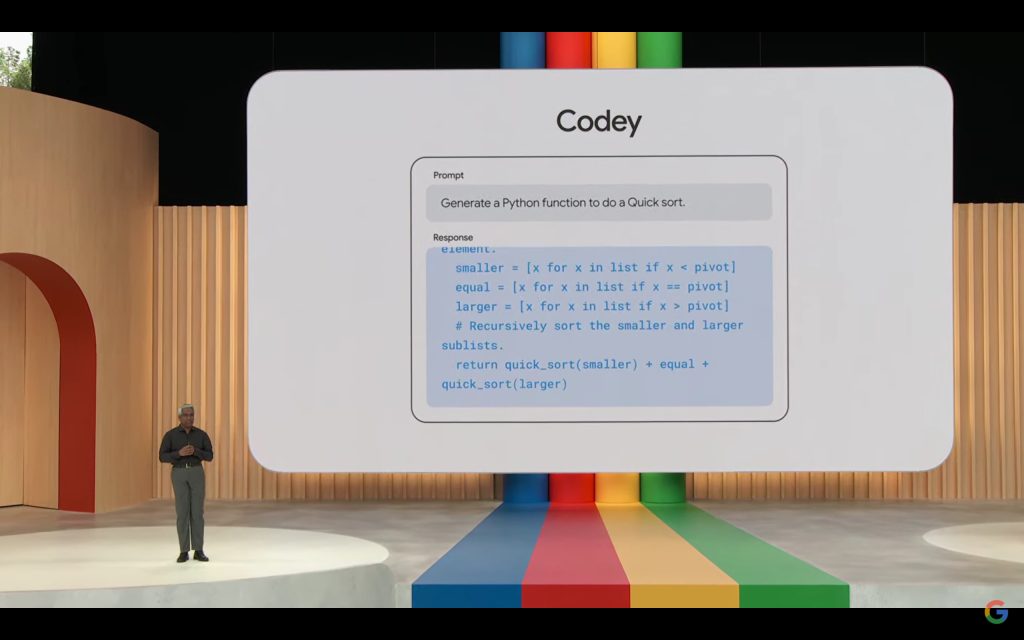 Google presenta 'Codey', modelo de IA generativo centrado en la ...