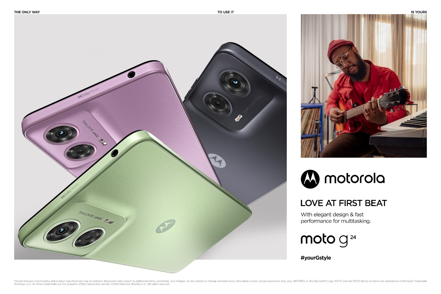 Motorola lanza el nuevo moto g24: diseñado para un gran rendimiento