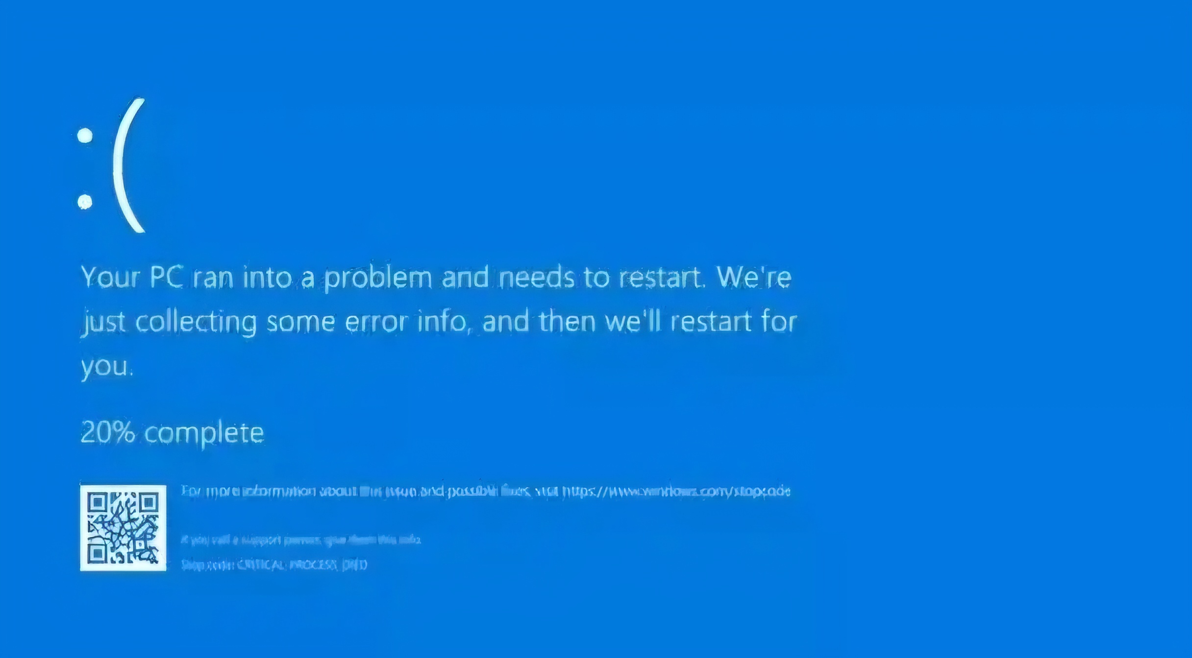El error de la pantalla azul de la muerte de Windows por CrowdStrike ...