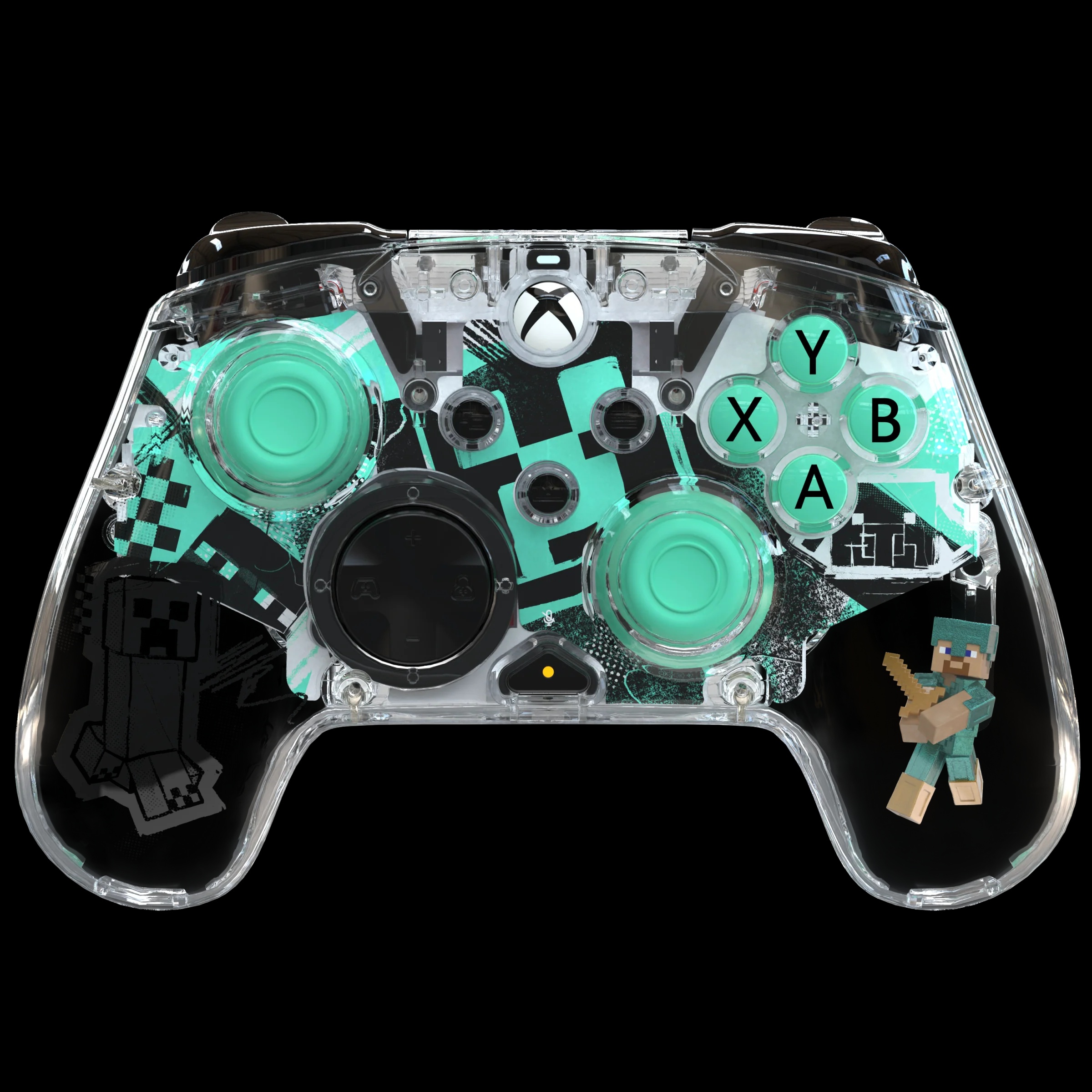 El nuevo controlador inalámbrico para Xbox REALMz Minecraft: Diamond ...